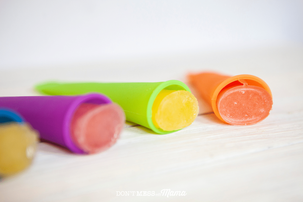 Homemade Electrolyte Popsicles - Don't Mess with Mama